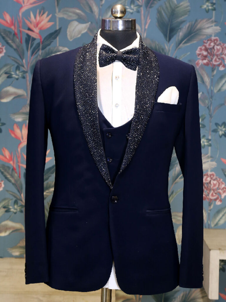 Stylish Blue Party Wear Suit | Mubarkaan Store